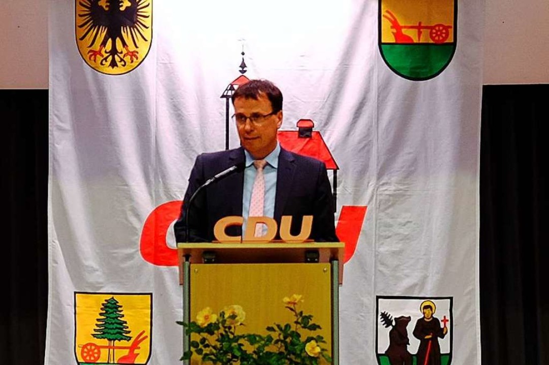 CDU nominiert erneut Volker Schebesta im Wahlkreis Offenburg ...