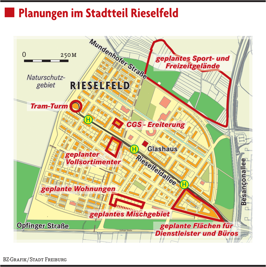 RIESELFELD IN ZAHLEN - Freiburg - Badische Zeitung