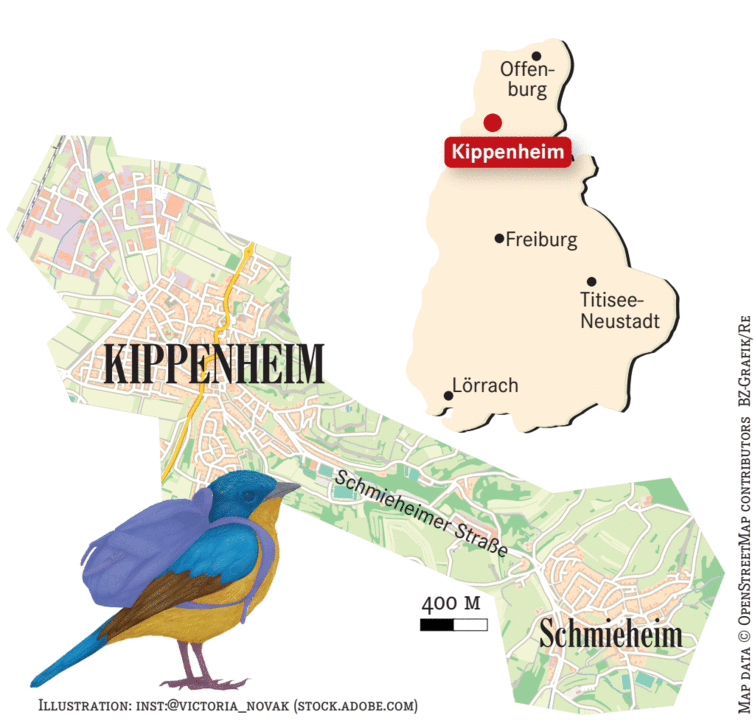 In Kippenheim gibt’s Löcher, in denen man sich verstecken kann ...