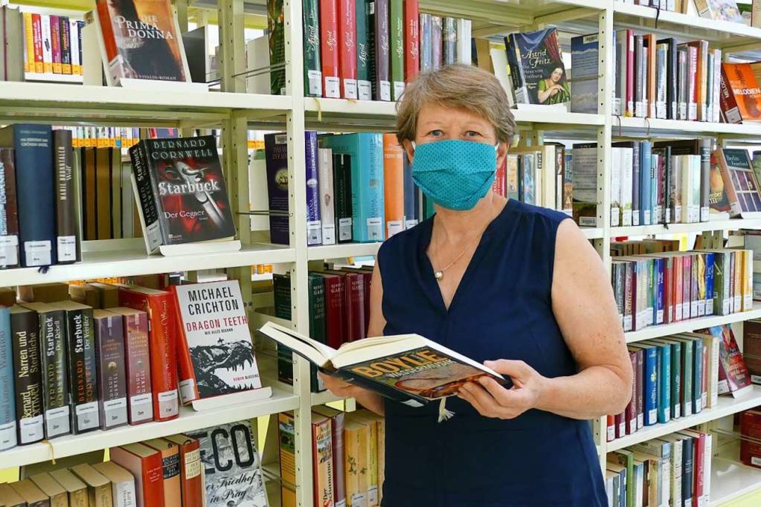 Krimis und Thriller sind bei den Kunden der Stadtbibliothek beliebt ...