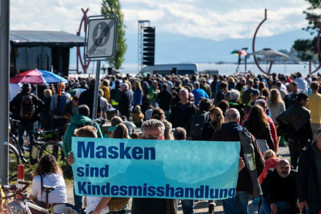 "Querdenken" mobilisiert viel weniger Menschen als erwartet - Südwest ...