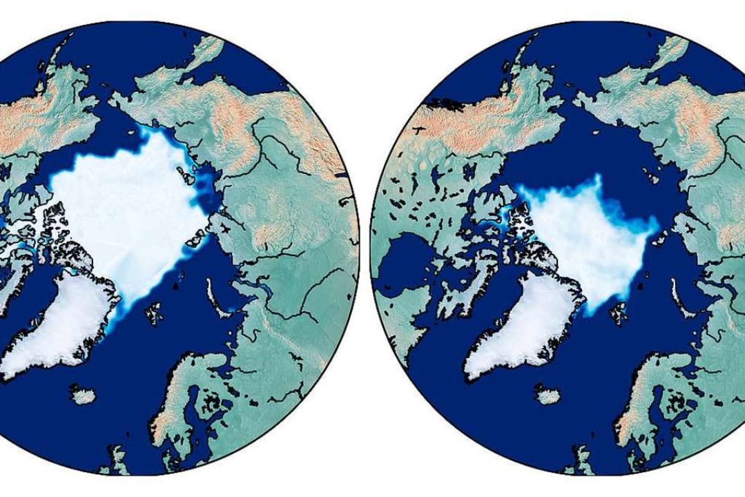 Die ungebremste Eisschmelze in der Arktis hat dramatische Folgen ...