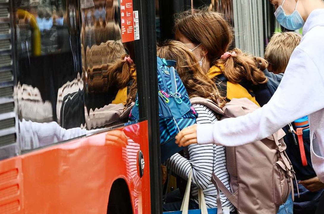 In den Schulbussen in und um Bad Säckingen zeichnet sich Entspannung ab ...