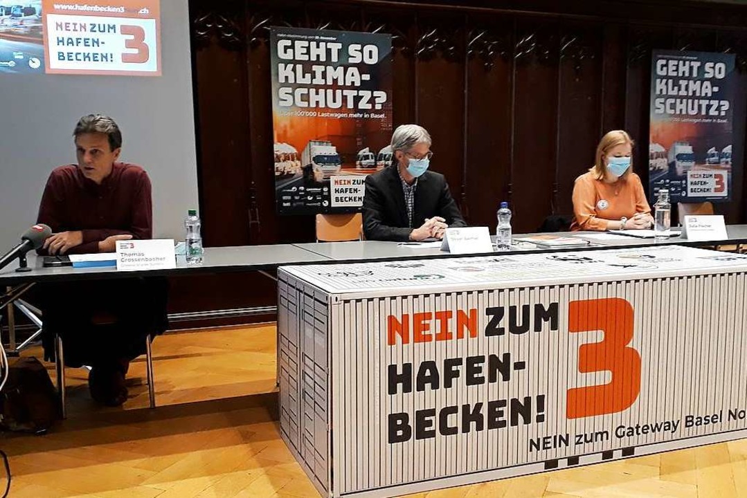 Die Gegner eines neuen Hafenbeckens für Basel machen mobil - Basel ...