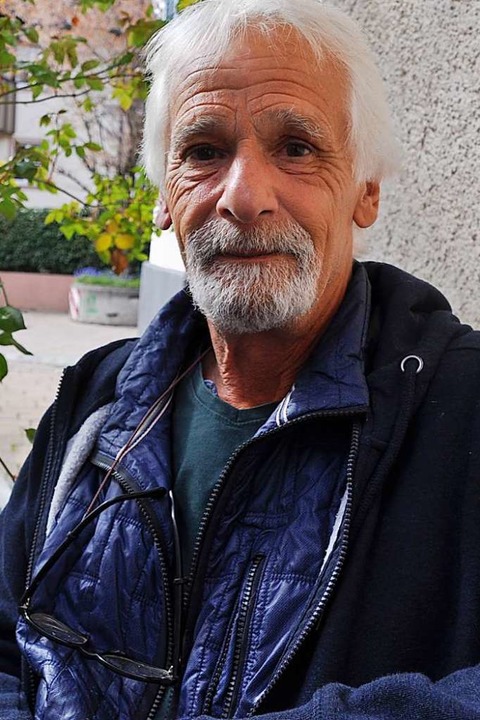 Gitarrist Mark Wise aus den USA: "Viele glauben, was Trump sagt ...