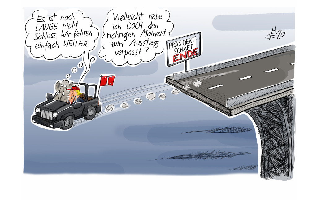 Die Kunst des Timings - Karikaturen - Badische Zeitung