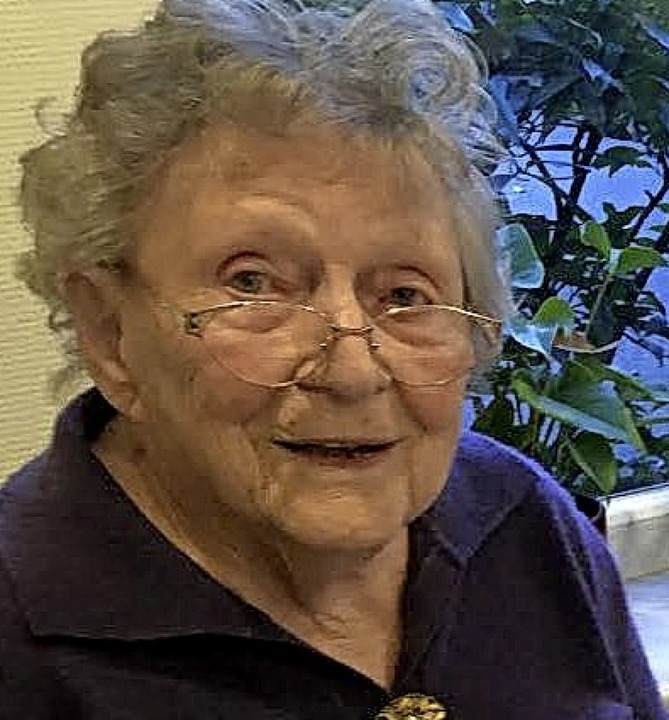 Sie liebt den Besuch in der Innenstadt - Lörrach - Badische Zeitung