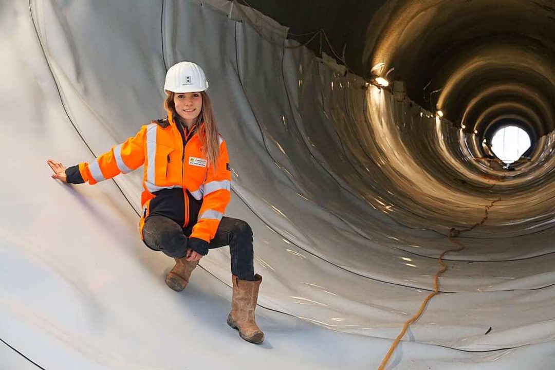 Wie eine 28-jährige Bauingenieurin am Brandbergtunnel arbeitet - Winden ...
