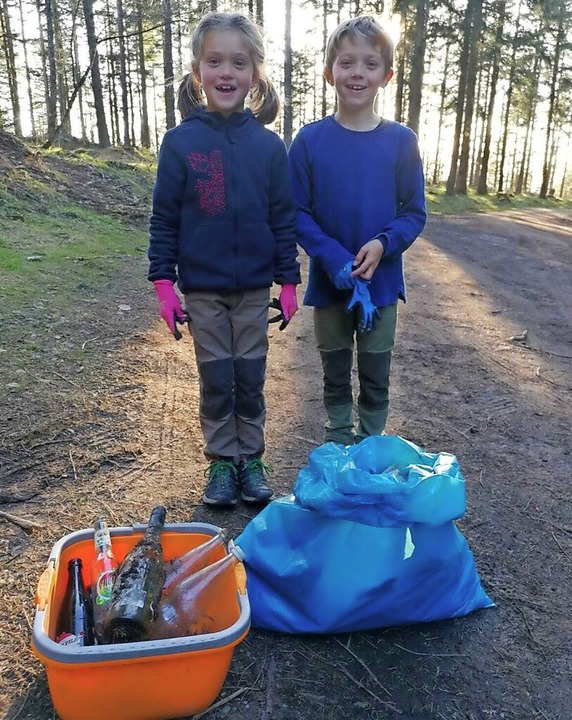 Kandel von Müll befreit - Waldkirch - Badische Zeitung