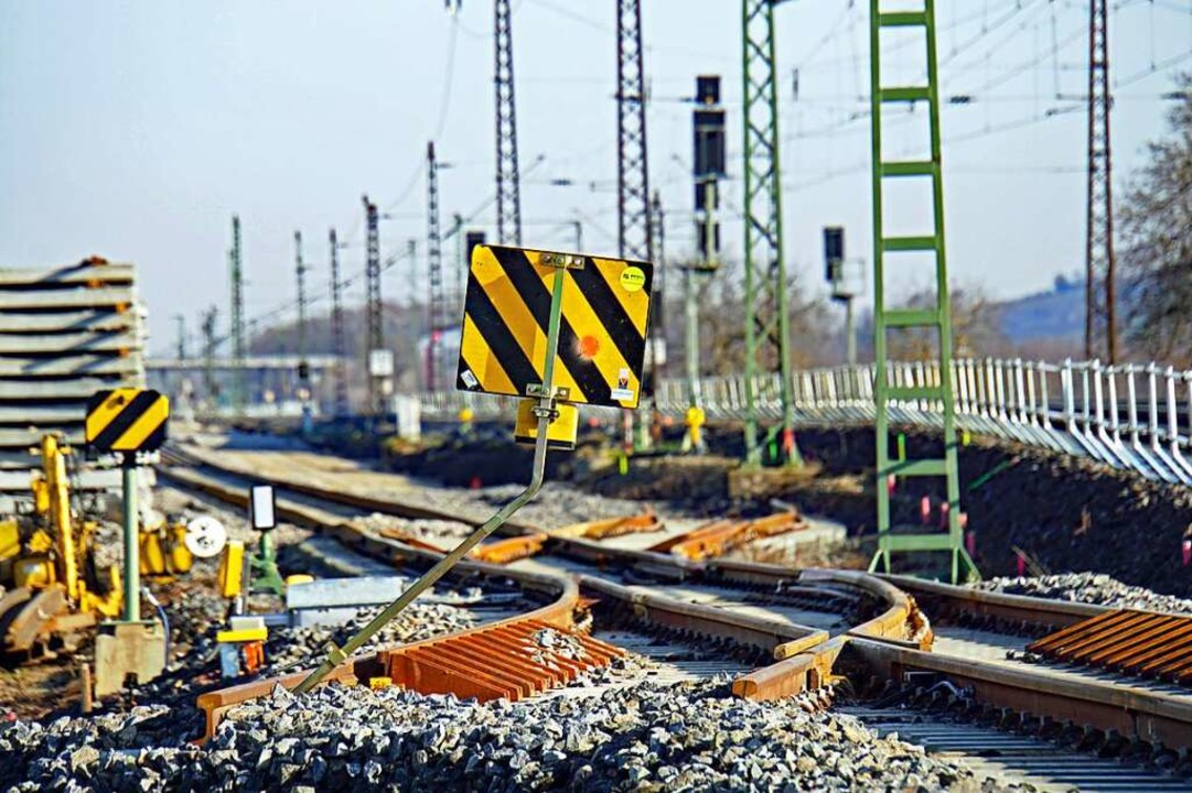 Der Bau des 3. und 4. Gleises der Rheintalbahn erreicht Basel - Basel ...