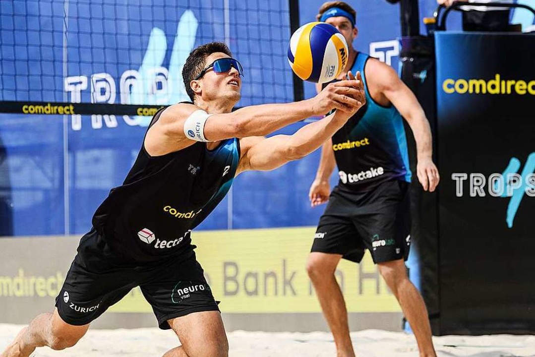 Sven Winter und Alexander Walkenhorst spielen beim Continental Cup ...