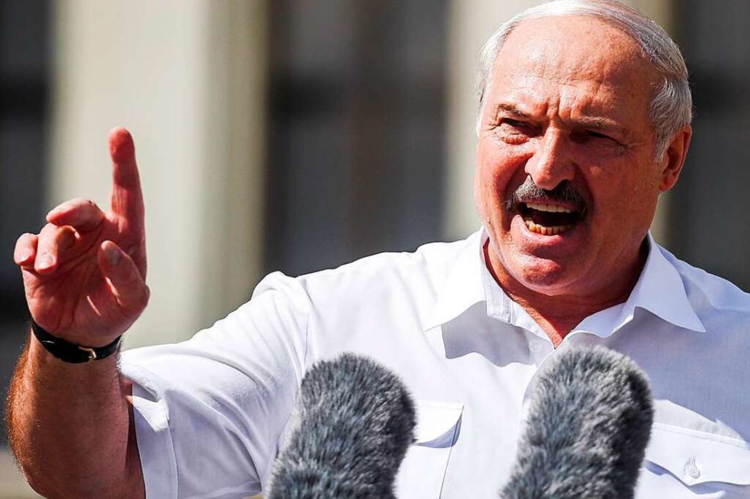 Lukaschenko führt in Belarus Krieg gegen das eigene Volk - Ausland ...