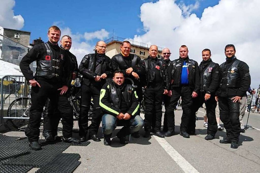 Für die Höchenschwander Devil Riders bedeutet Motorradfahren Freiheit ...
