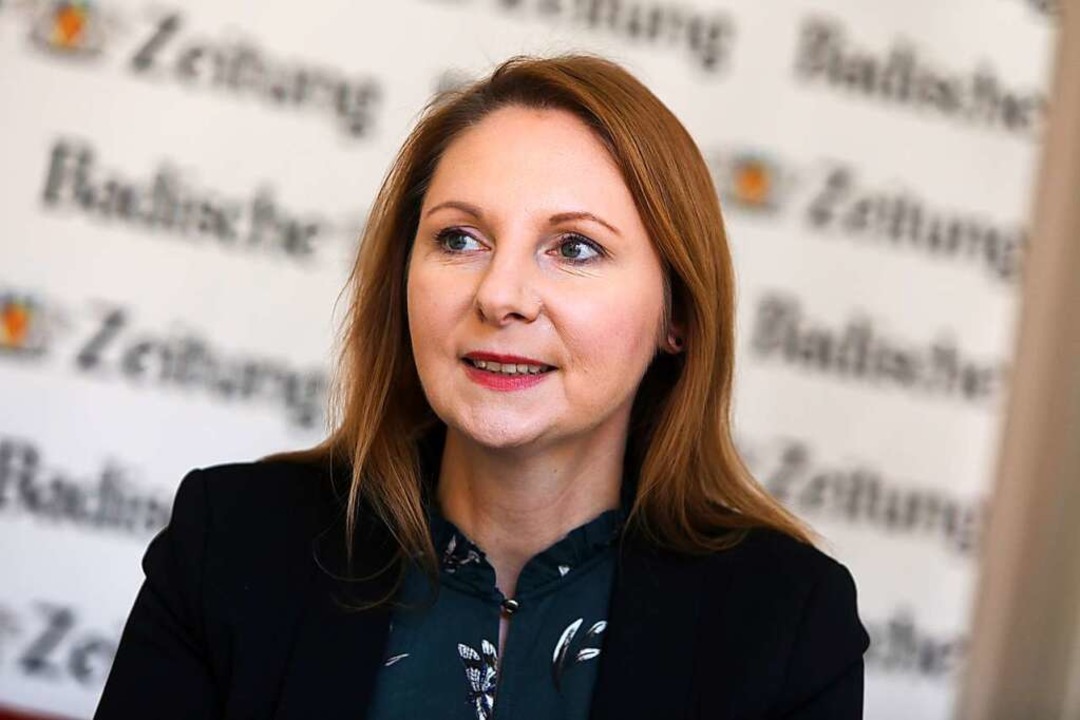 Staatssekretärin Sandra Boser (Grüne) sieht im Lehrermangel ein ...