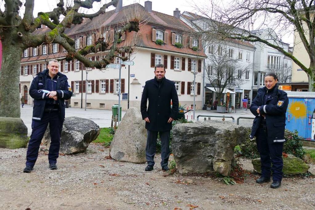 Der Ordnungsdienst in Rheinfelden ist stark gefordert, aber immer noch ...