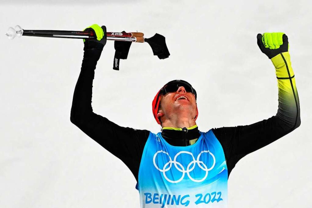 Vinzenz Geiger holt in Peking sensationelles Olympia-Gold - Sport (Aufmacher) - Badische Zeitung