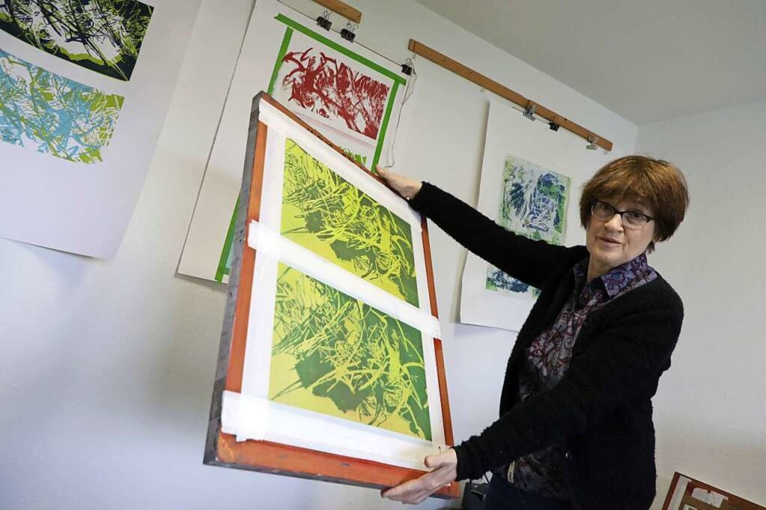 Für Birgit Weber in Seelbach steckt Zeichnen in allem Schaffen ...