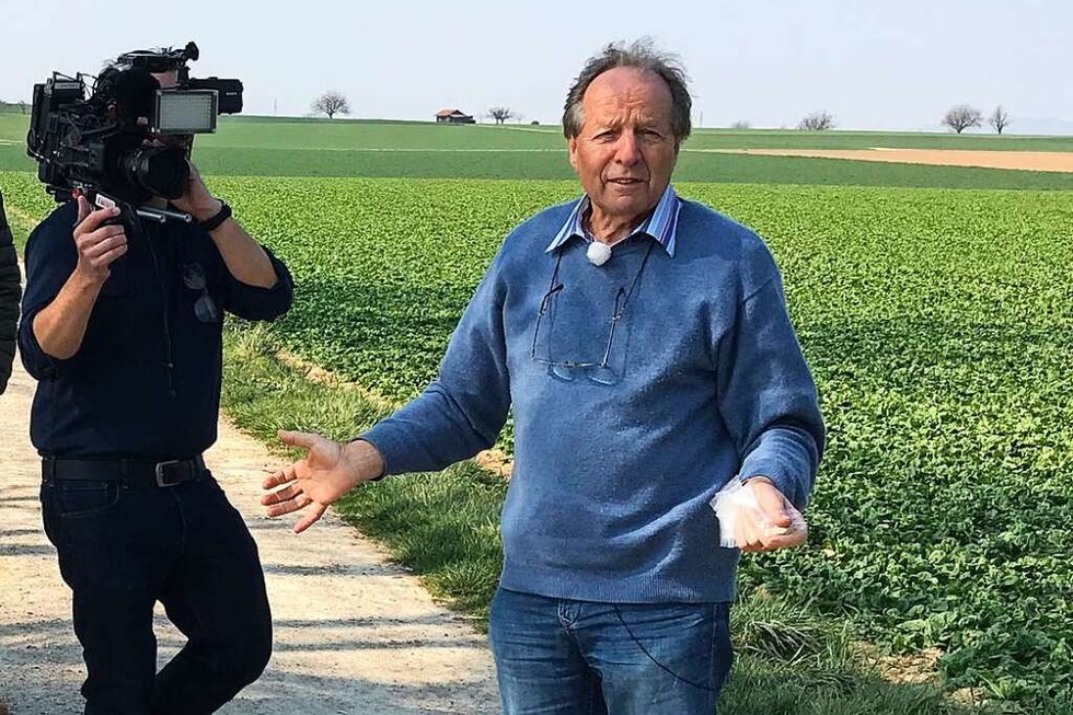 Werner Broglin ist seit Jahrzehnten als Hobbyarchäologe im Aargau und ...