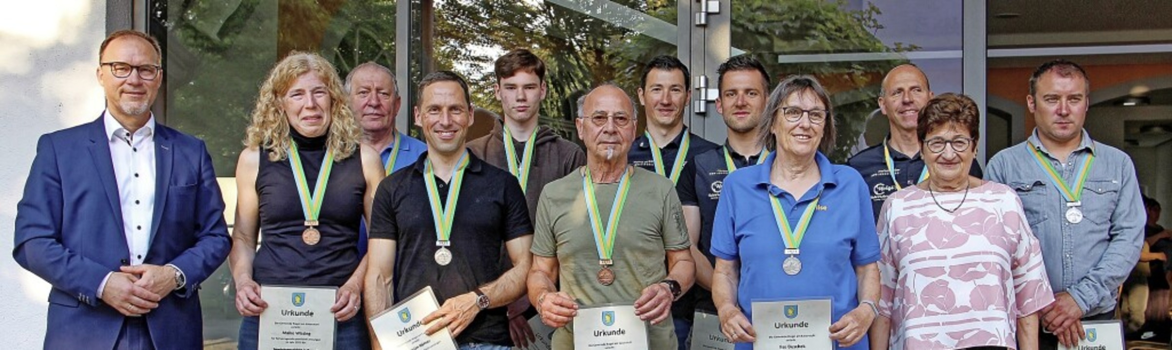 Riegel ehrt erfolgreiche Sportler - Riegel - Badische Zeitung