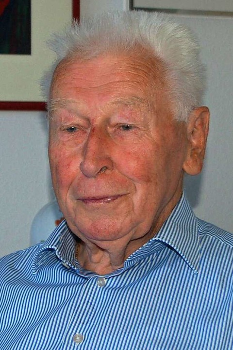 Erich Blatter, der sich in Rheinfelden beispielhaft engagiert, wird 85 ...