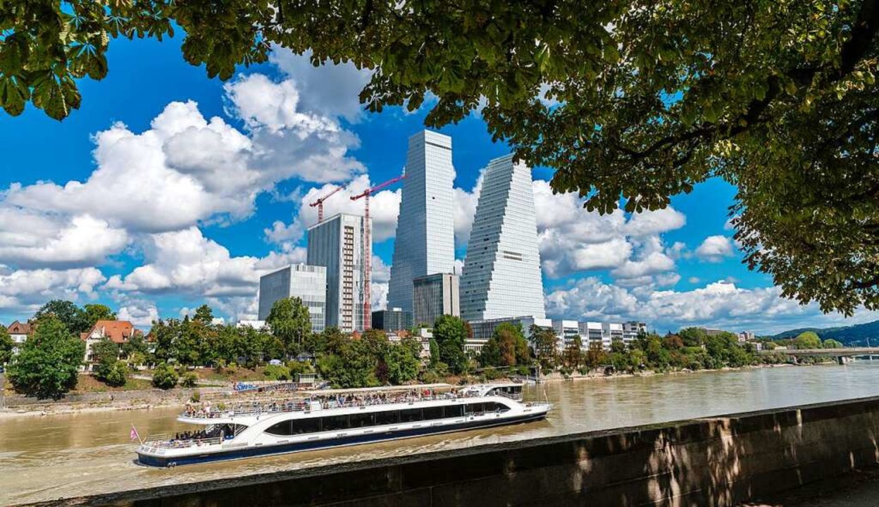 Die Roche-Türme verleihen Basel ein richtiges Großstadtambiente - Basel ...