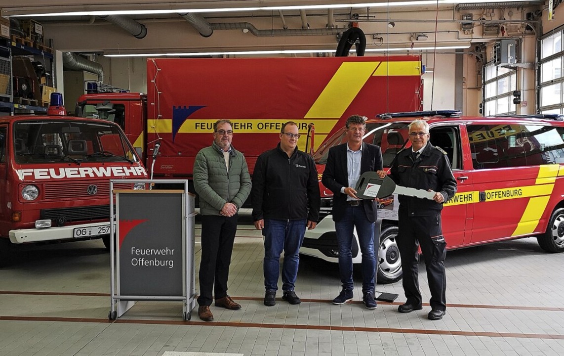 Brandneue Fahrzeuge für die Feuerwehr - Offenburg - Badische Zeitung