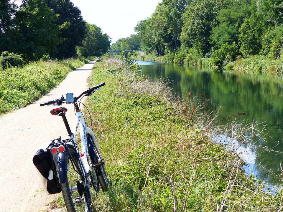 Bei einer Radtour von Breisach nach Colmar kann man die alten ... Bei einer Radtour von Breisach nach Colmar kann man die alten ...