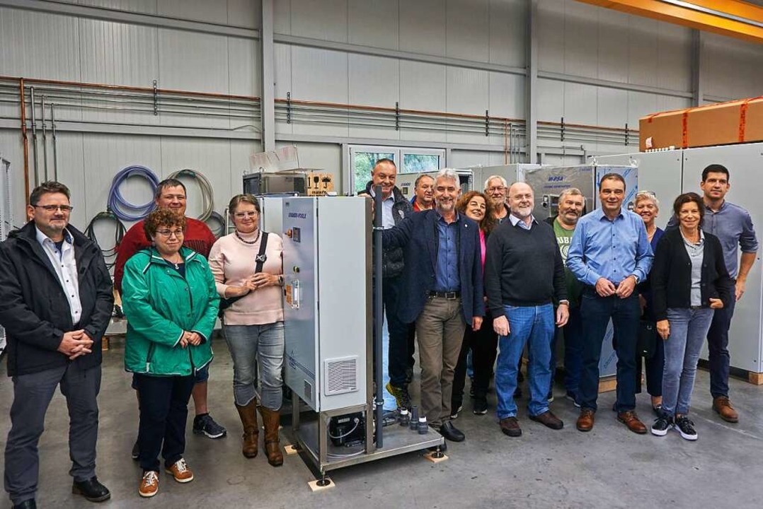 Gemeinderat besucht erste Firma im neuen Wehrer Industriegebiet - Wehr ...