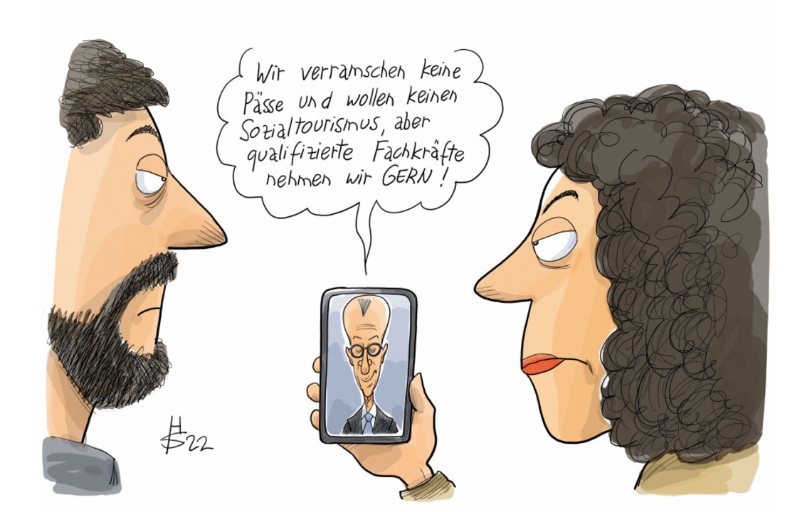 CDU-Chef Merz erhöht die Attraktivität des Arbeitsstandorts Deutschland ...