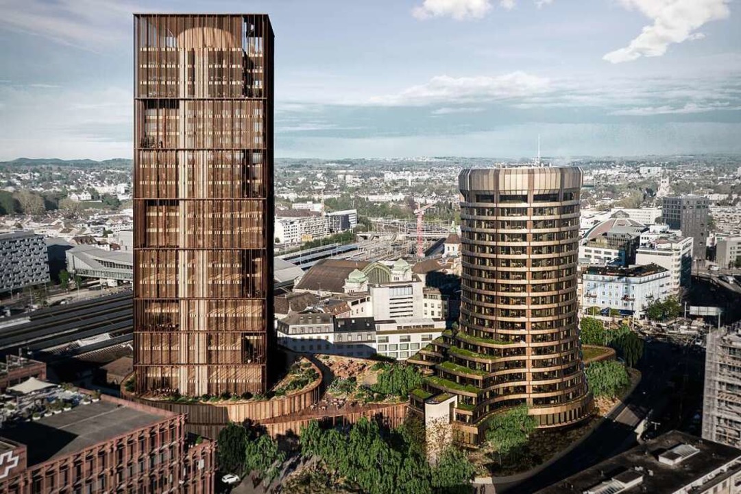 Internationale Bank plant im Basler Stadtzentrum das nächste Hochhaus ...