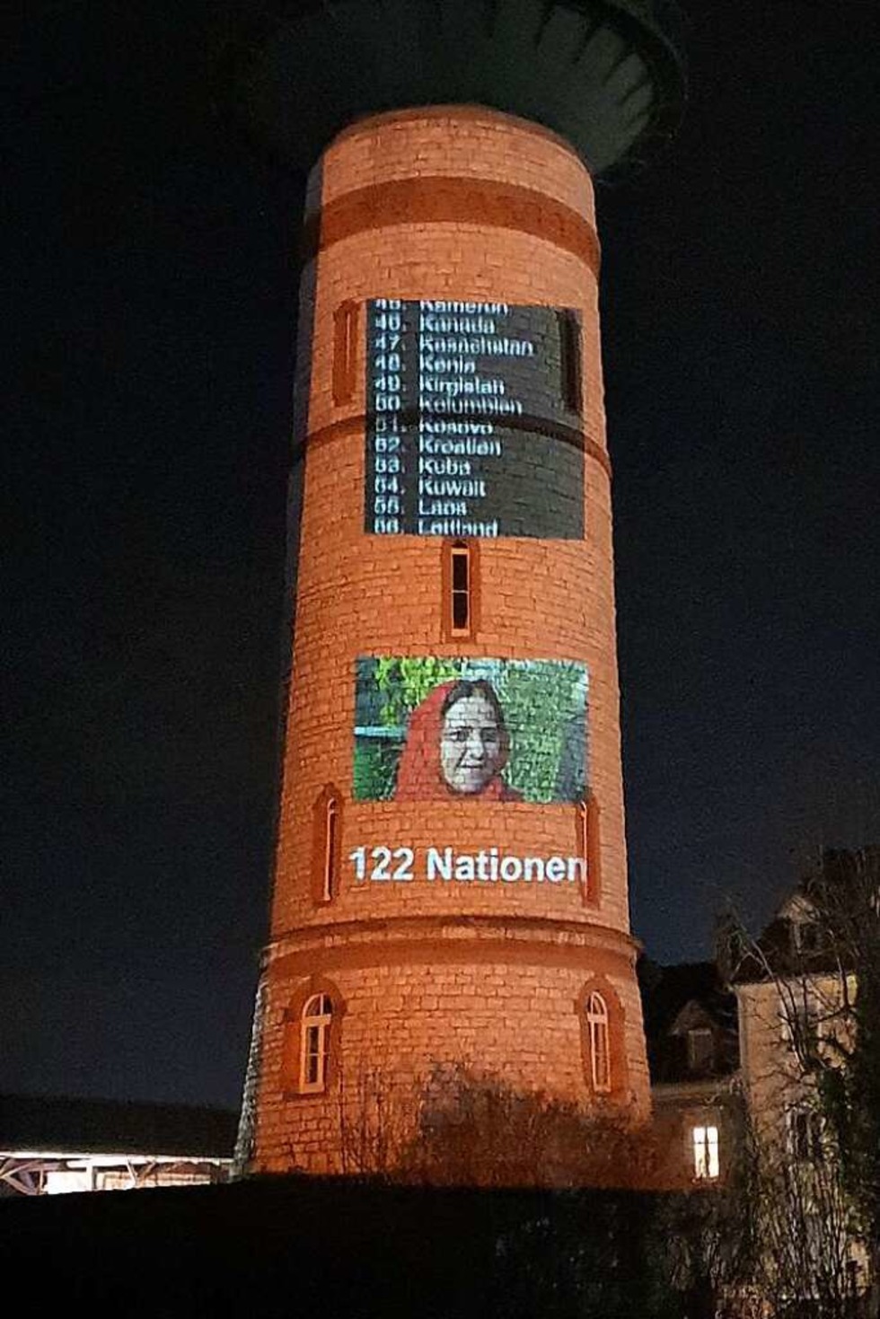 Wie der Wasserturm in Rheinfelden zur Leinwand von Jugendlichen wurde - Rheinfelden - Badische ...