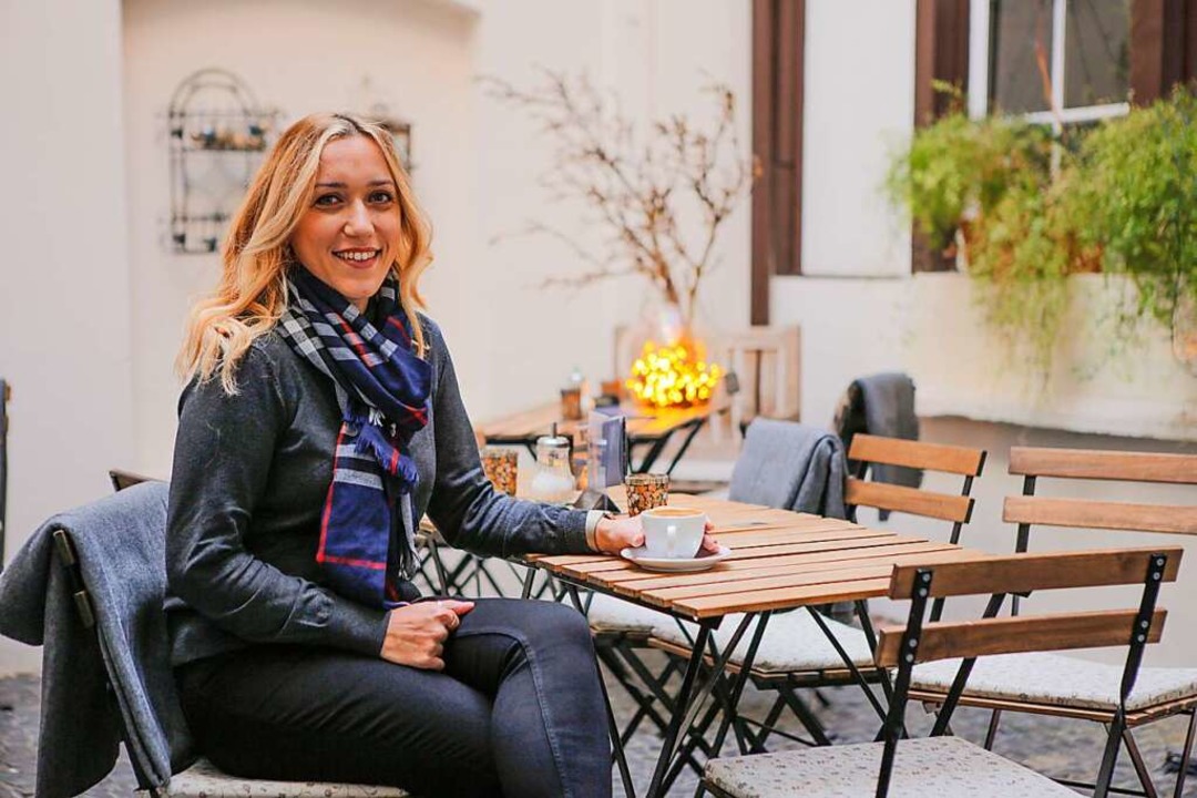 Das sind die neuen Pächter im Traditionscafé "Süßes Löchle" in Lahr ...