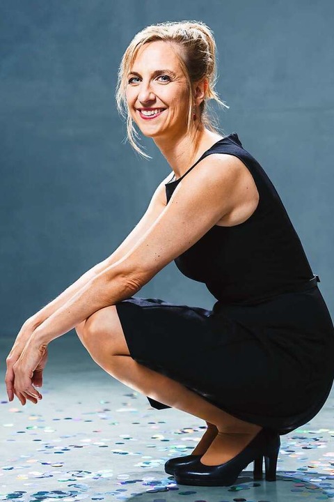 Sarah Hakenberg hat schon früh entdeckt, dass die Bühne ihr Ding ist ...