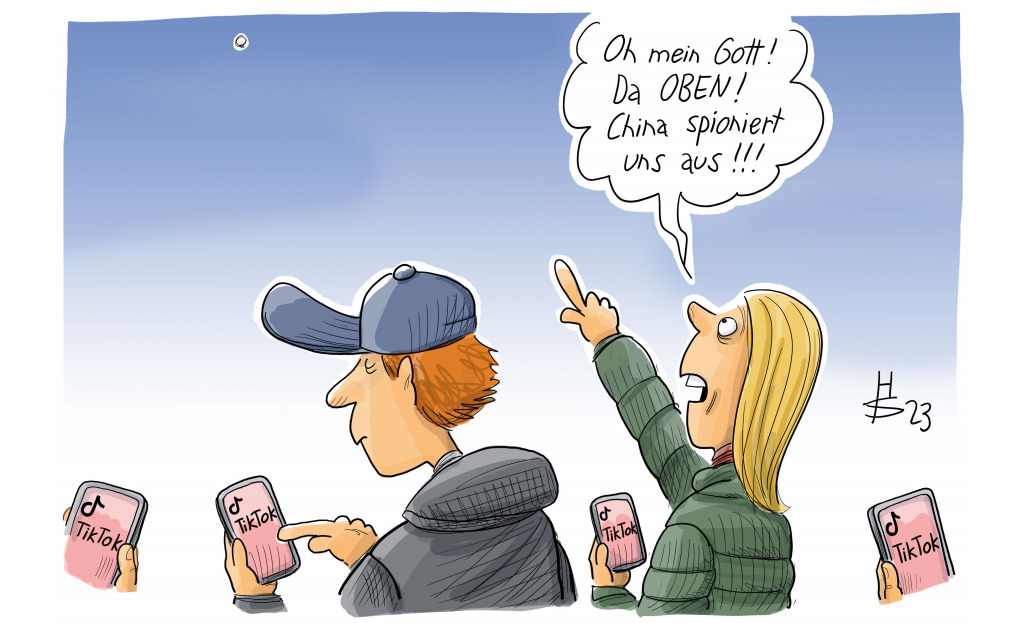 Gut, dass wir jetzt gewarnt sind! - Karikaturen - Badische Zeitung