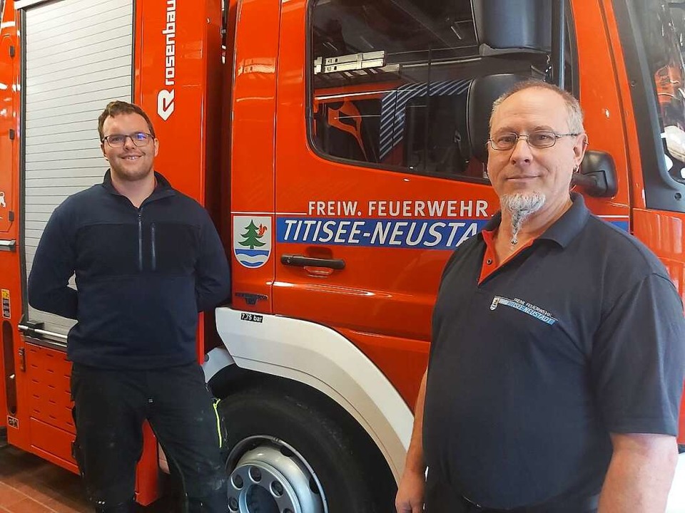 Die beiden Neustädter Feuerwehrmänner sind zurück aus der Ukraine ...