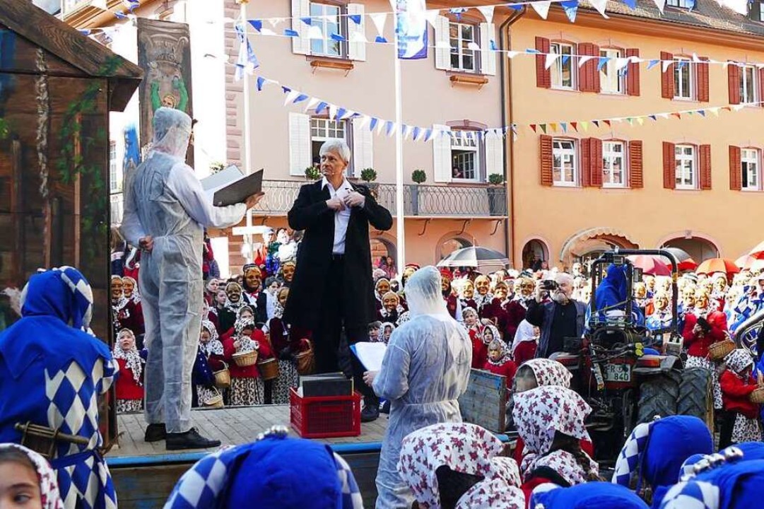 Staufens Narren vereiteln Flucht des Bürgermeisters ins Münstertäler ...