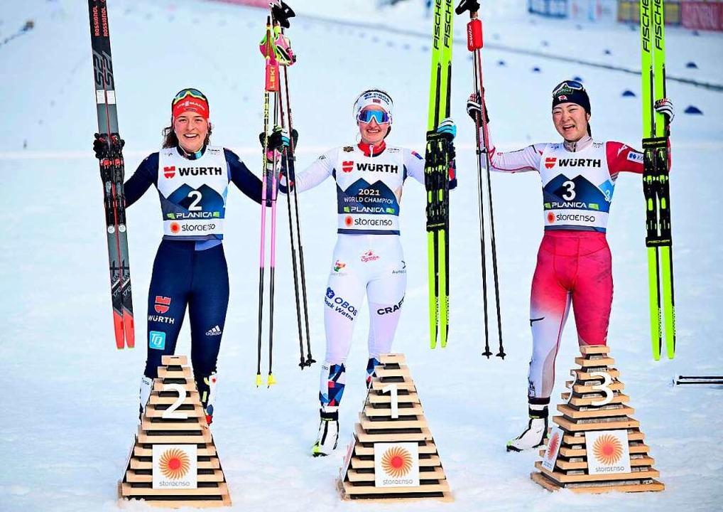 Nordische Kombination: Schwarzwälderin Nathalie Armbruster gewinnt WM ...