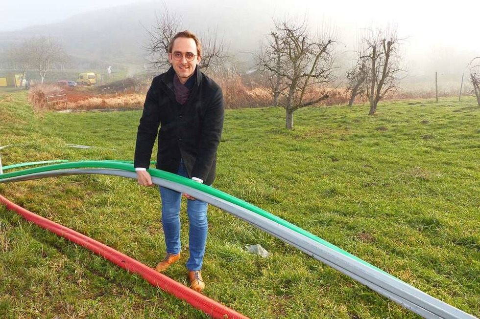 So sieht Bürgermeister Benjamin Bohn die Zukunft der Stadt Vogtsburg ...