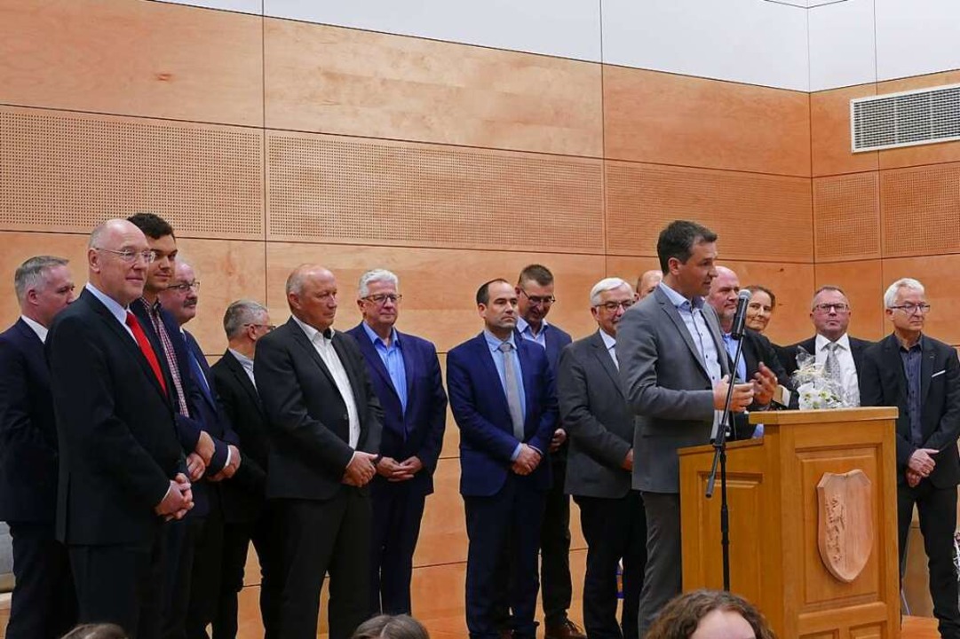Wutachs Bürgermeister Christian Mauch wird verabschiedet und verlängert ...
