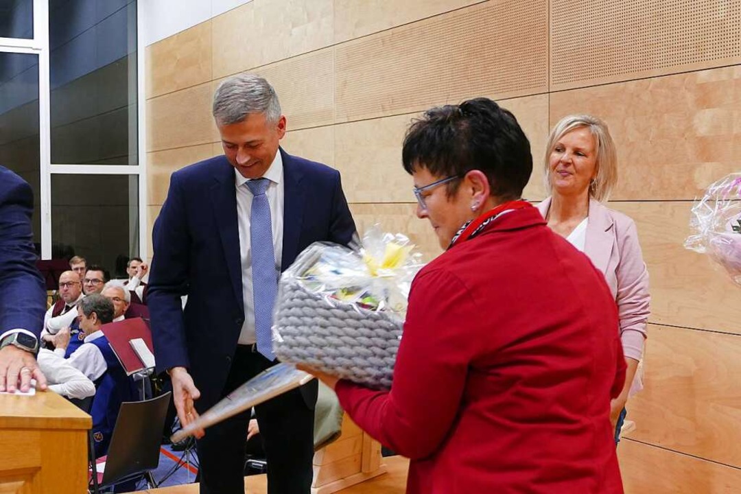 Wutachs Bürgermeister Christian Mauch wird verabschiedet und verlängert ...