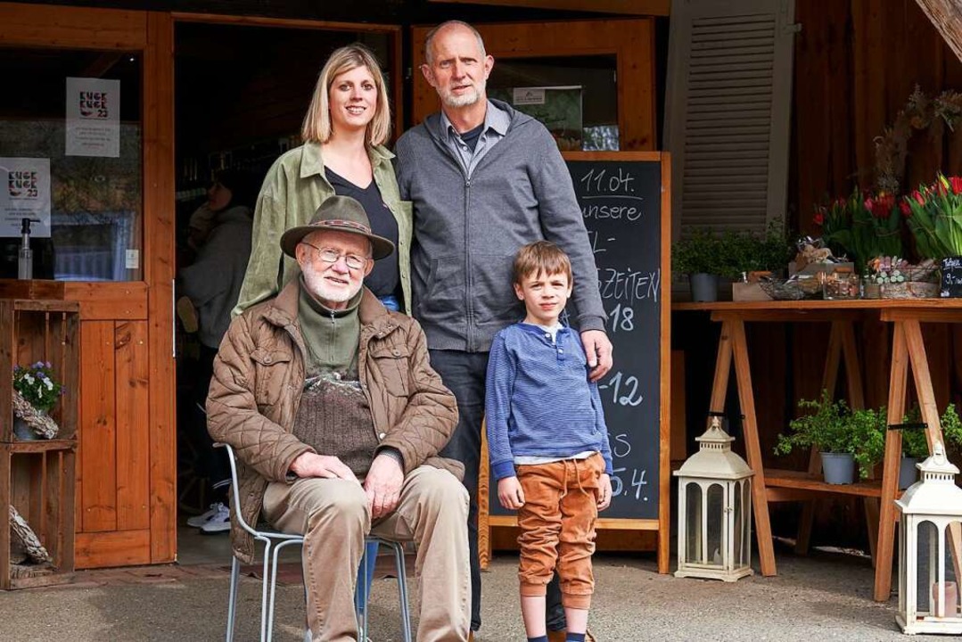 Seit 100 Jahren wächst bei der Familie Sehringer frisches Obst auf dem ...