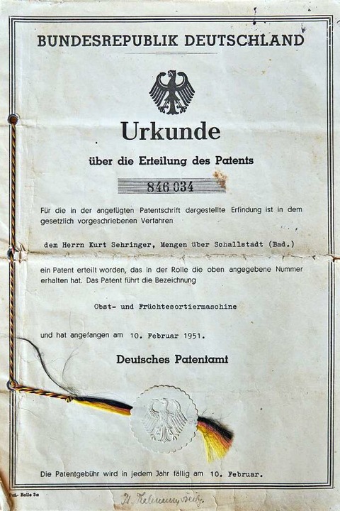 Seit 100 Jahren wächst bei der Familie Sehringer frisches Obst auf dem ...