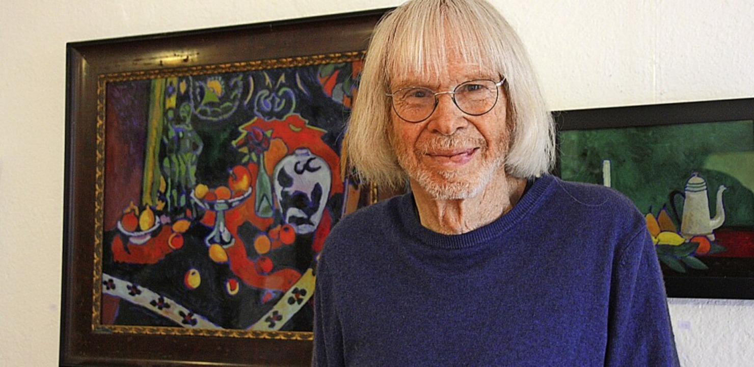 Leuchtende Farben spiegelverkehrt aufgetragen - Riegel - Badische Zeitung