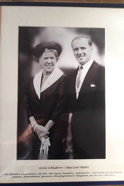 Staufens Ehrenbürger Max-Carl Müller ist am Montag in "seinem ...