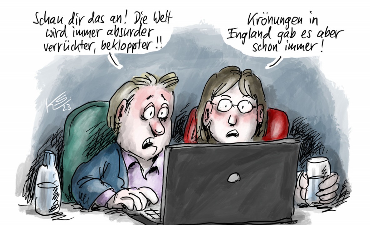 Karikatur - Karikaturen - Badische Zeitung