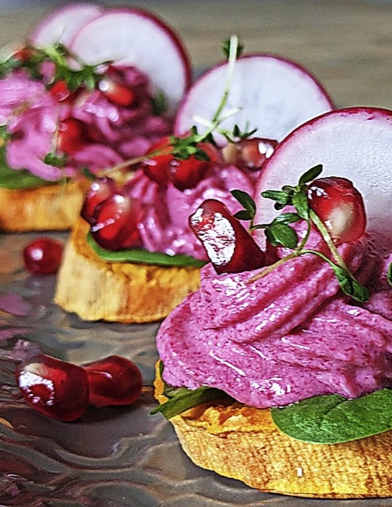 Süßkartoffel-Kanapees - Gastronomie - Badische Zeitung