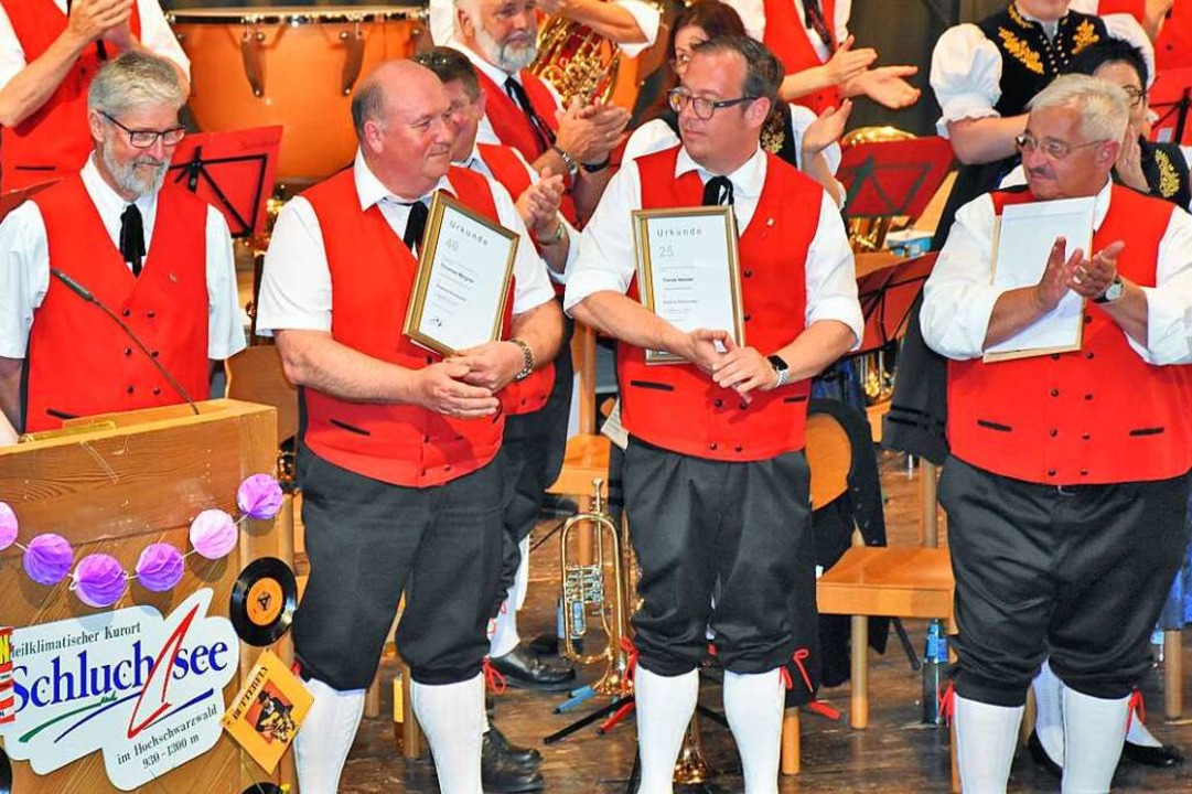 Trachtenkapelle Schluchsee sorgt für runden Konzertgenuss - Schluchsee ...