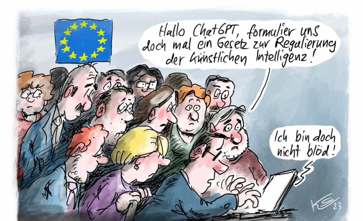 Karikatur - Karikaturen - Badische Zeitung