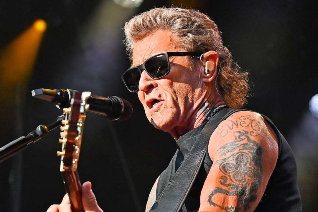 Peter Maffay auf dem ausverkauften Freiburger Münsterplatz: Und es ist ...