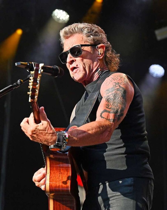 Peter Maffay auf dem ausverkauften Freiburger Münsterplatz: Und es ist ...